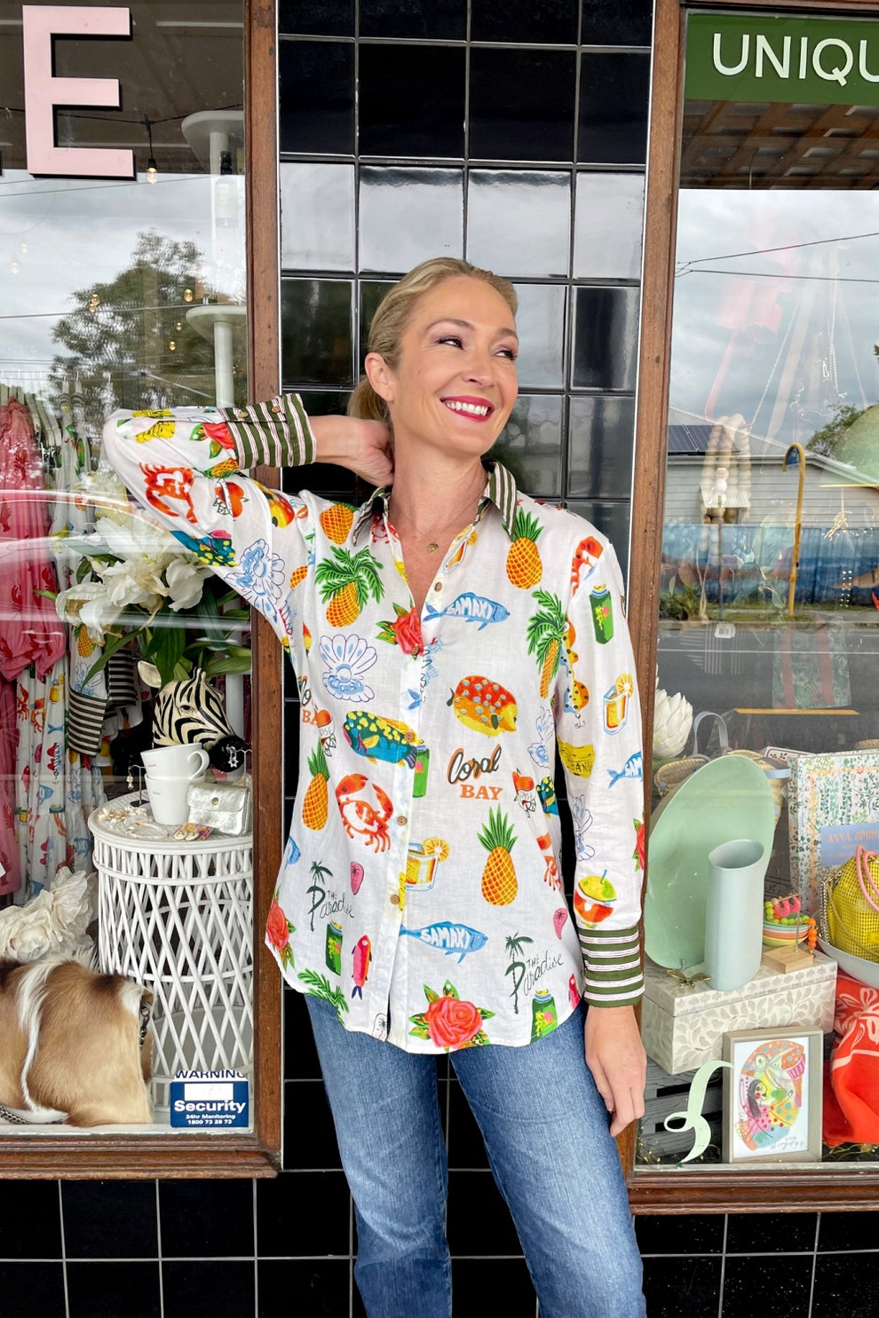 ROSELLE CUBA SHIRT JUICY FRUIT – therosellestore.com.au