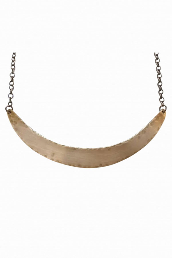 STUDIO 451 JEWELRY WIDE CHOKER NECKLACE BRASS – therosellestore.com.au